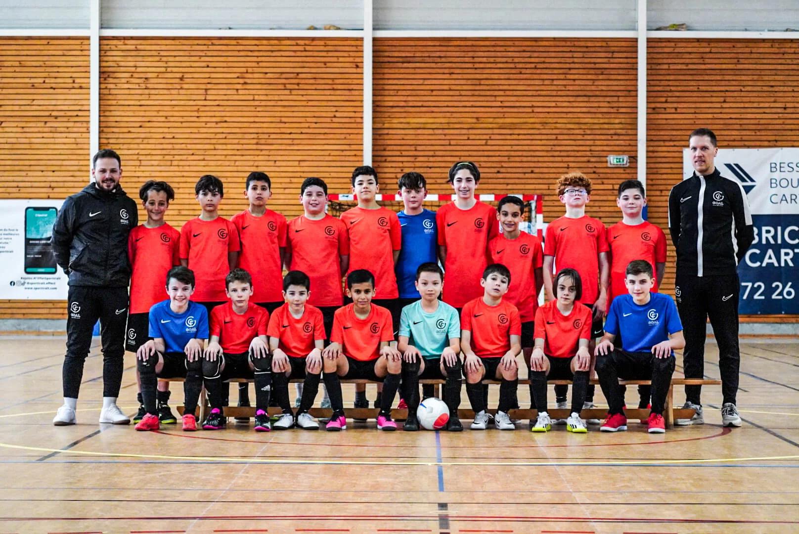 La Pré-formation Goal Futsal Club - futsal pour des jeunes de 9 à 12 ans